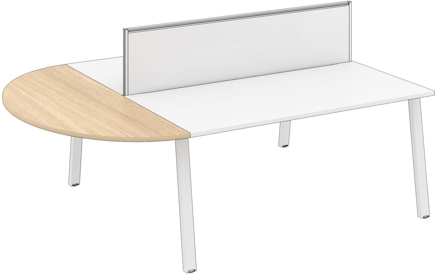 Elite Linnea Curved Extension for Screen Divider 1227x500mm - Elite ...