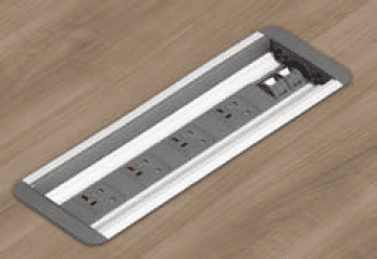 Elite Power & Data Module Type 2 - Black with 4 Power Sockets and 2 ...