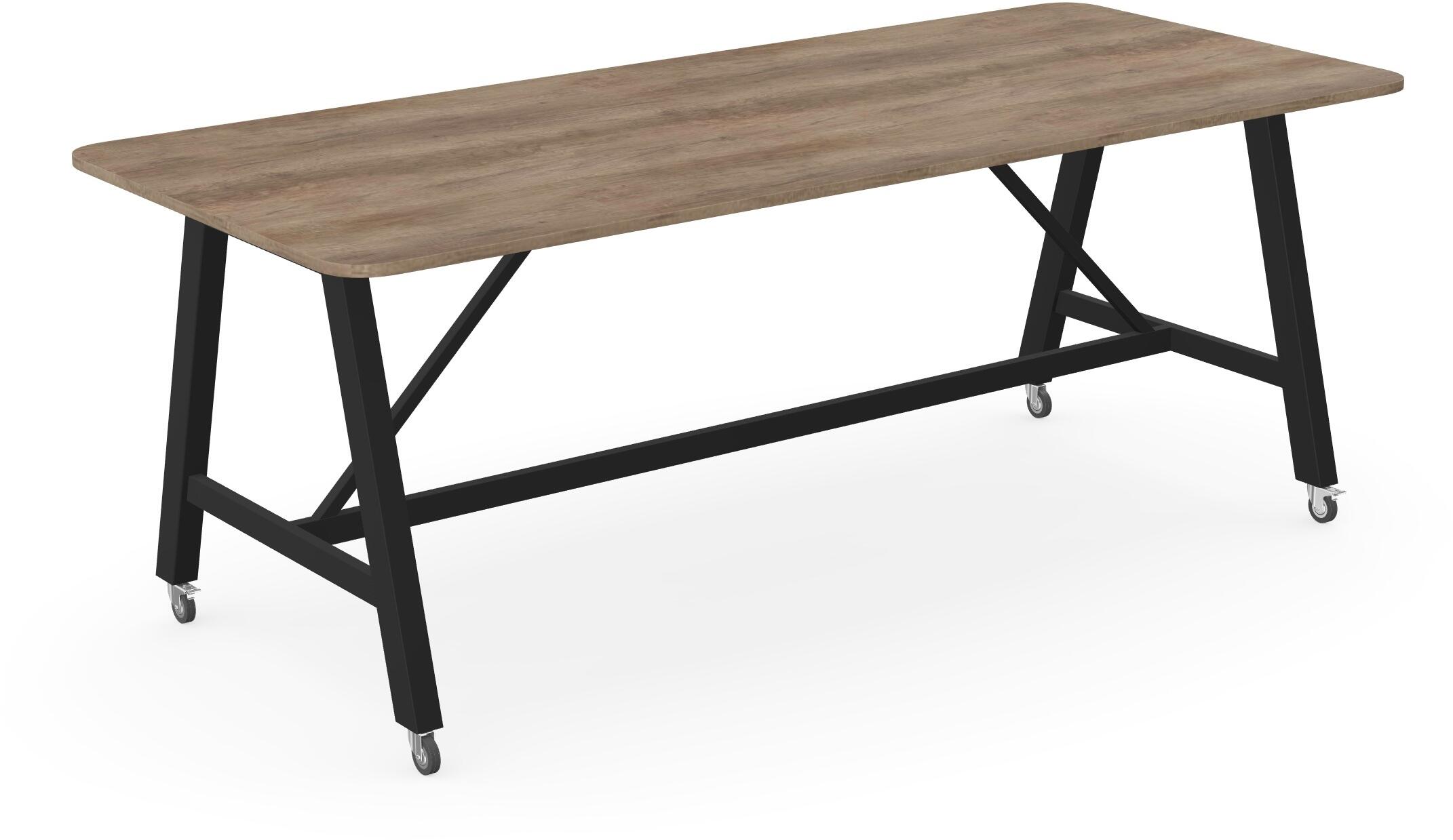 Elite Alto High Bench with Support Frame & Heavy Duty Steel Castors ...
