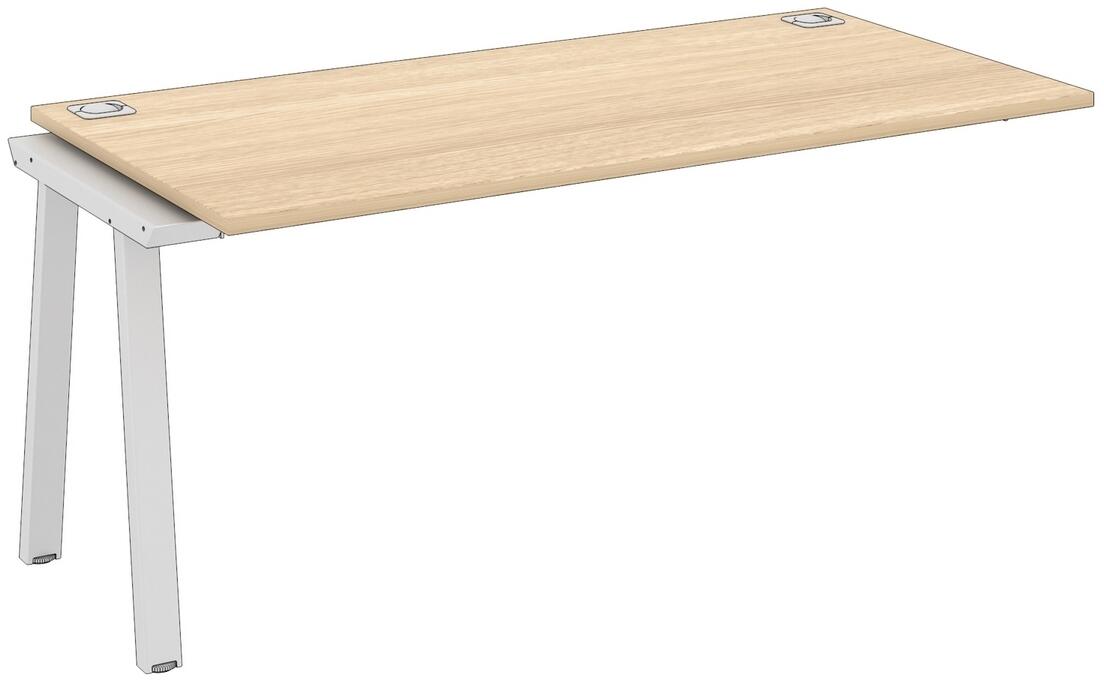 Elite Linnea Rectangular Desk with Shared Inset Leg - (W) 1000mm x (D ...