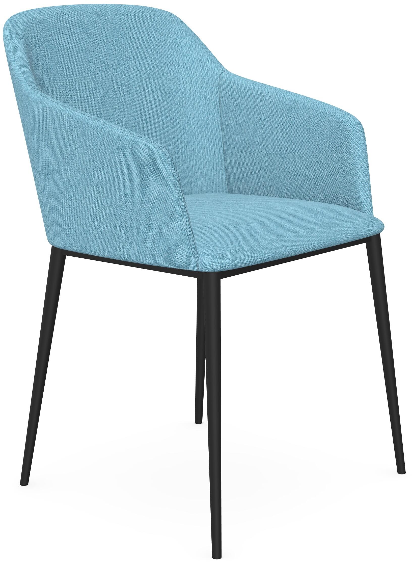 Elite Pablo Upholstered Chair With Arms And Metal Frame - Elite Office ...