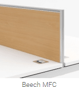 Elite System Desk Mounted MFC Screen - Available in Nine Colors - Elite ...