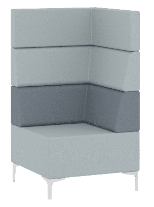Elite Evo Plus High Back Corner Seat: Stylish, Private & Versatile ...