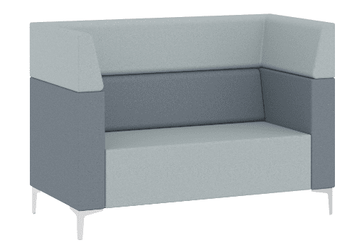 Elite Evo Plus Two Seater Sofa: Medium Back, Fully Upholstered Design ...