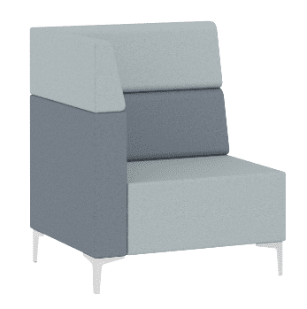 Elite Evo Plus One Seater Left Arm Full Medium Back Chair Details ...