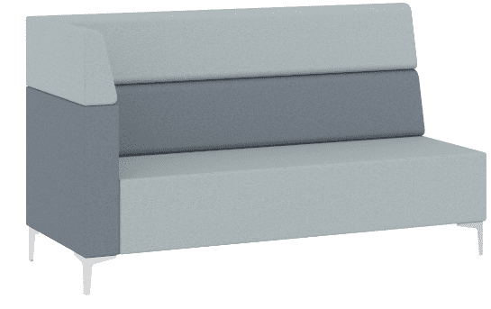 Elite Evo Plus Medium Back Sofa: Versatile Seating for Open Workspaces ...