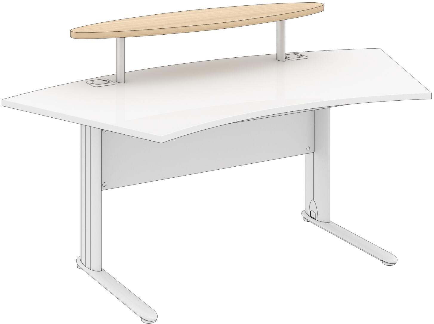 Elite Reception Shelf - 1000x300x225mm, Available in 3 Sizes - Elite ...