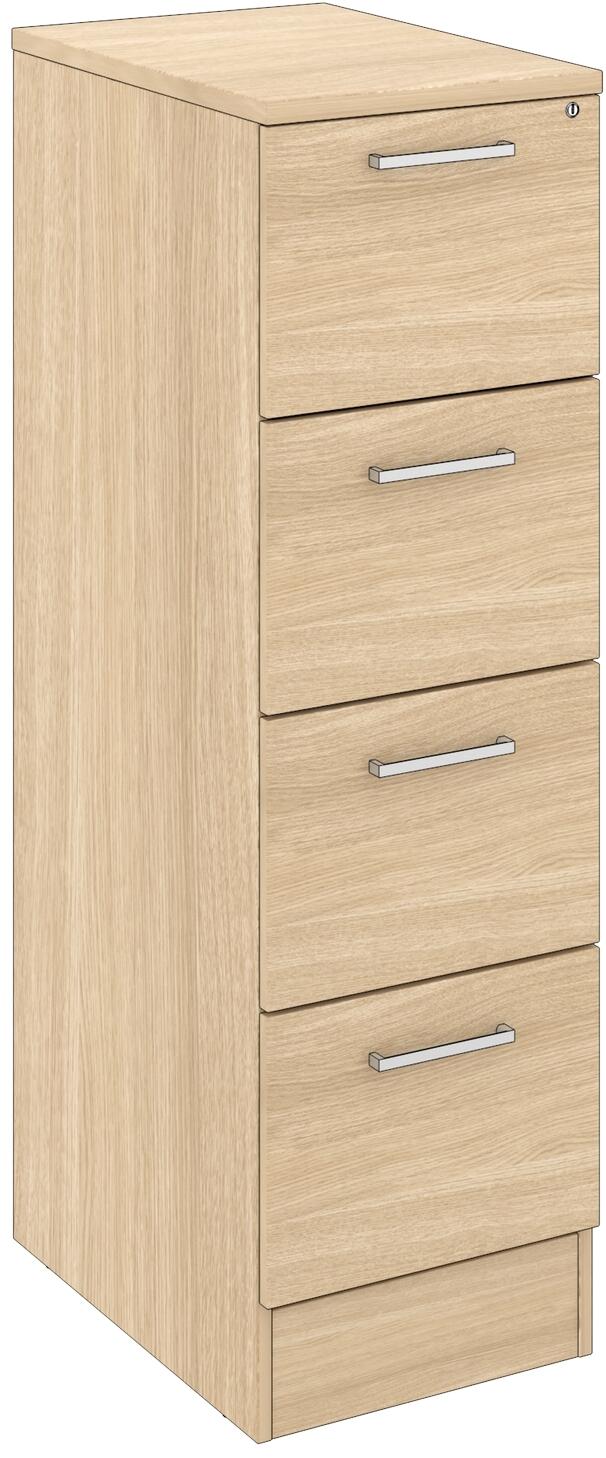 Elite 4 Drawer Filing Cabinet with Lock and Anti-Tilt Mechanism - Elite ...