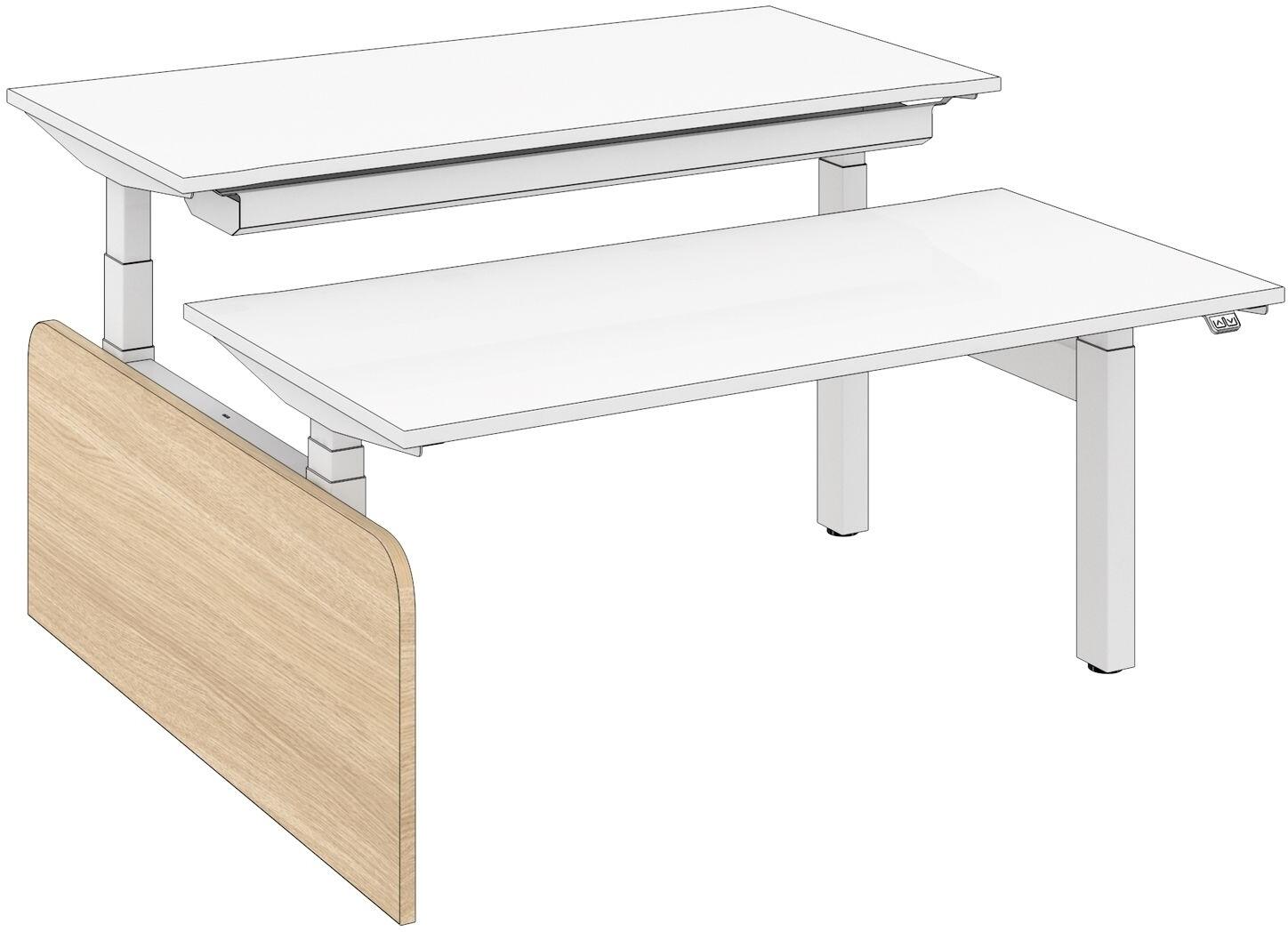 Elite Progress Plus Double Decorative Slab End for Workstations - Elite ...